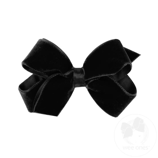 Mini Classic Velvet Bow – Boujee Babies | Baby and Children's Store