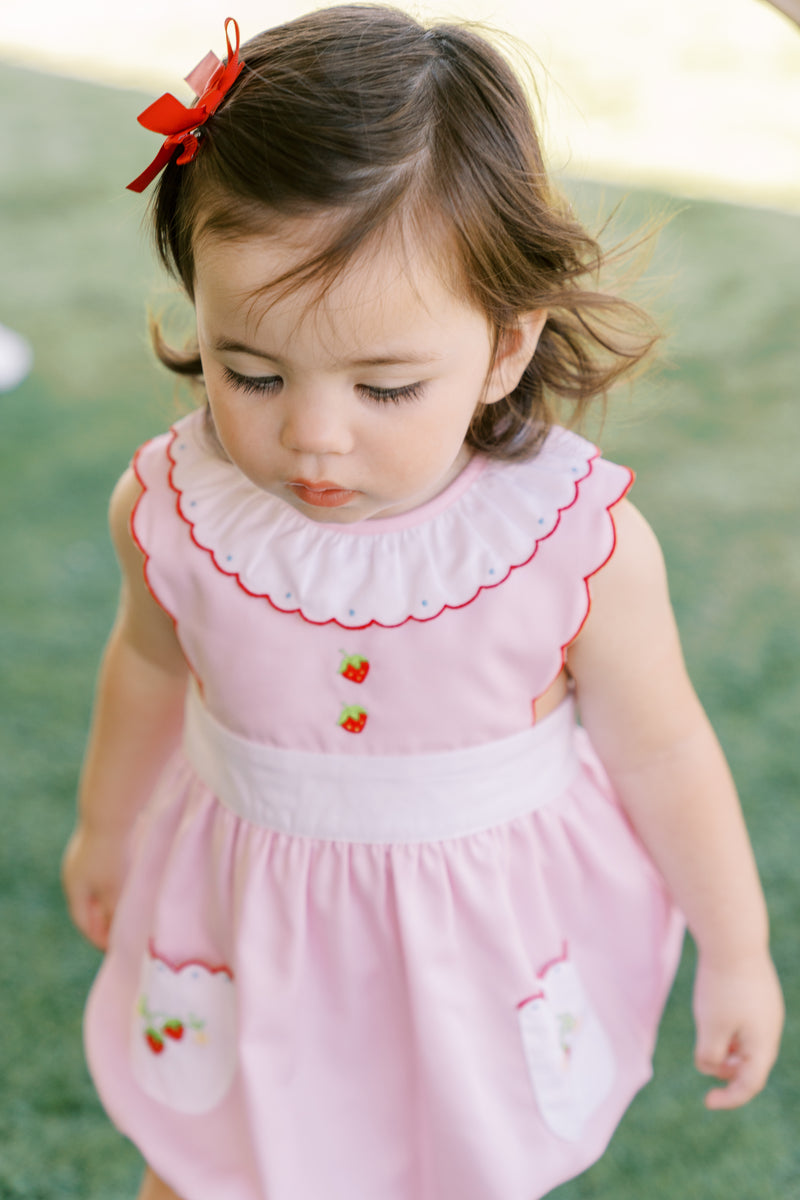 Savannah Strawberry Bubble – Boujee Babies | Baby and Children's Store