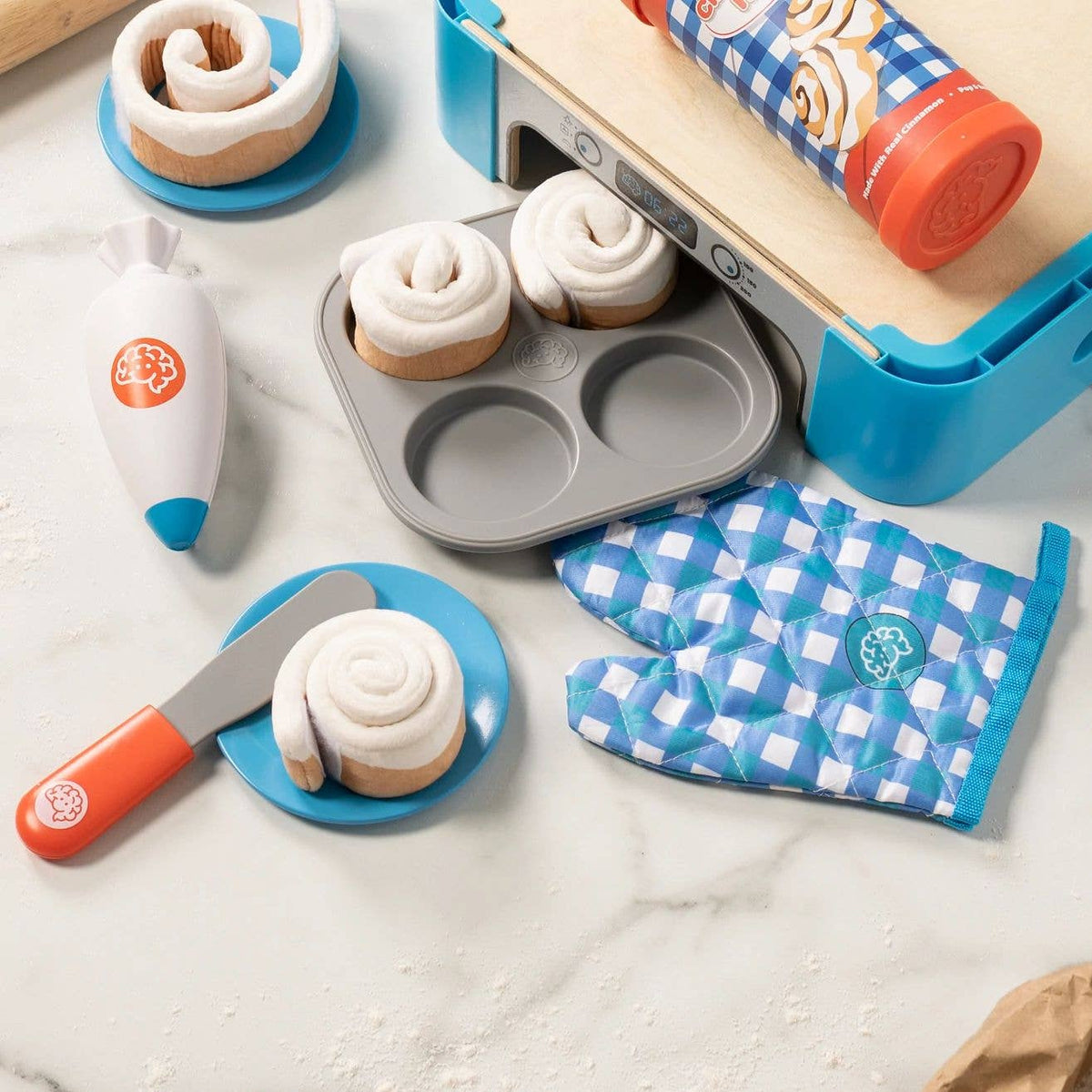 Pretendables Cinnamon Roll Set – Boujee Babies | Baby and Children's Store